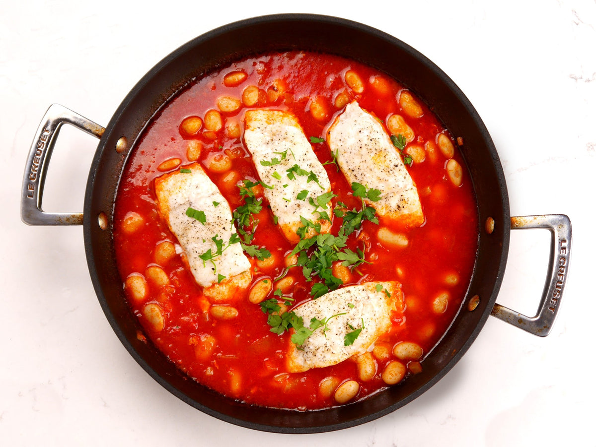Cod Supreme, Butter Bean & Chorizo One Pot – Caught & Delivered