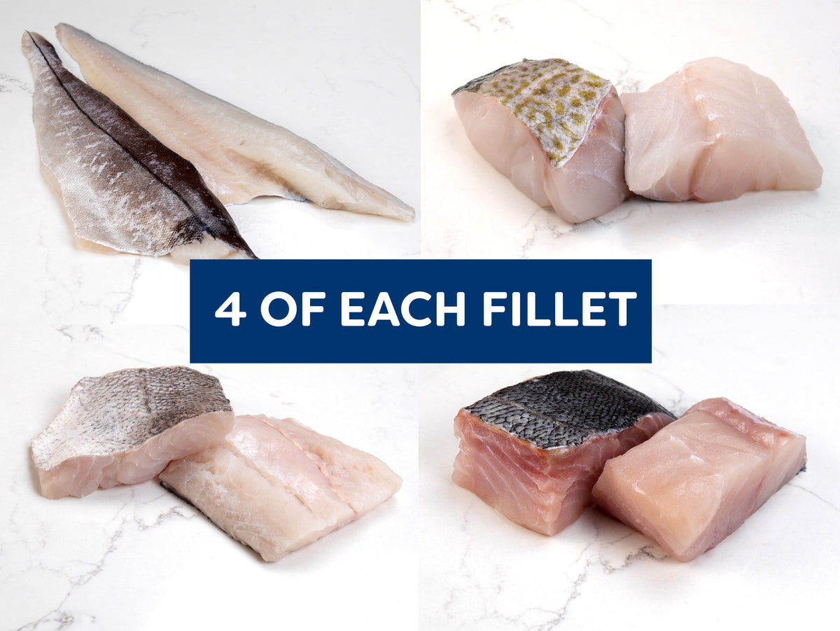 Scottish Fisherman's Box, 16 Portions – Caught & Delivered