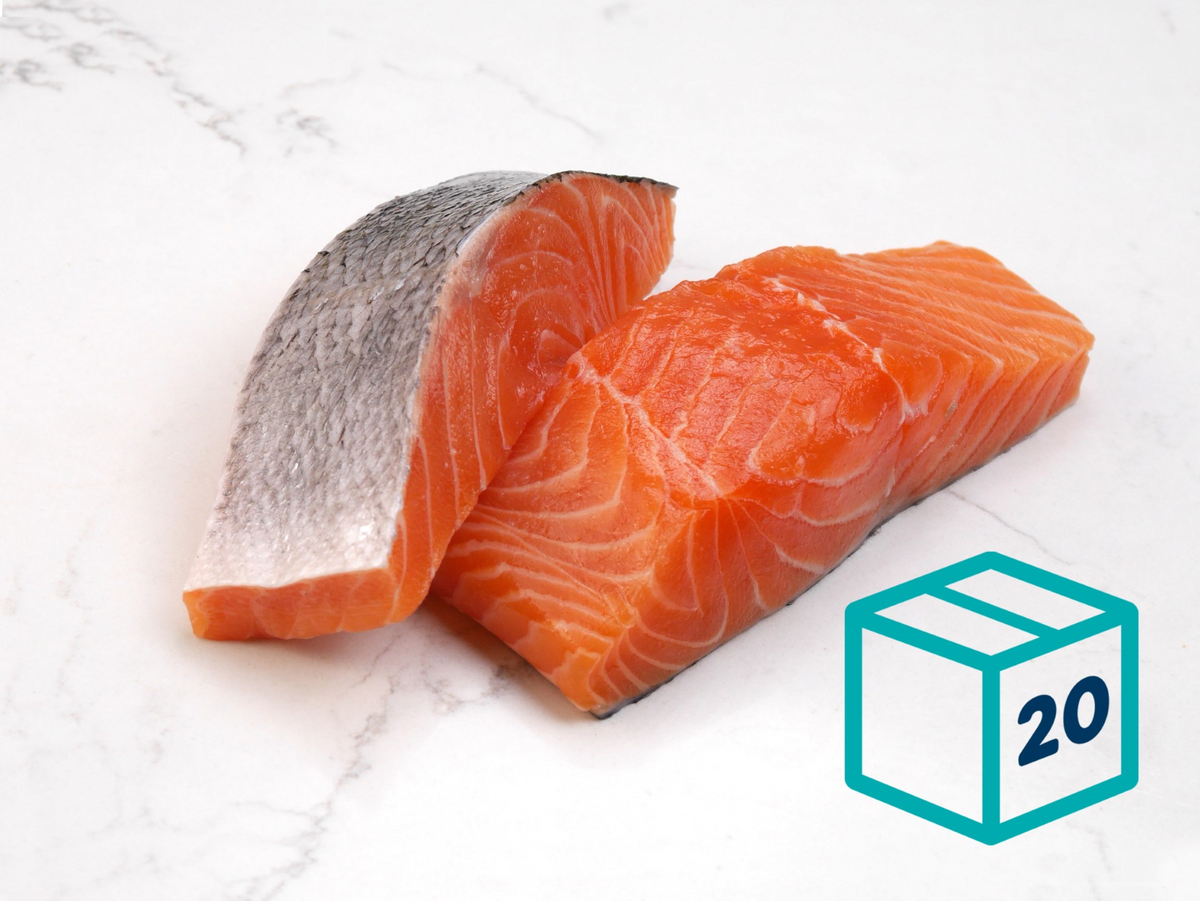 Salmon Supreme Box, 20 Portions – Caught & Delivered